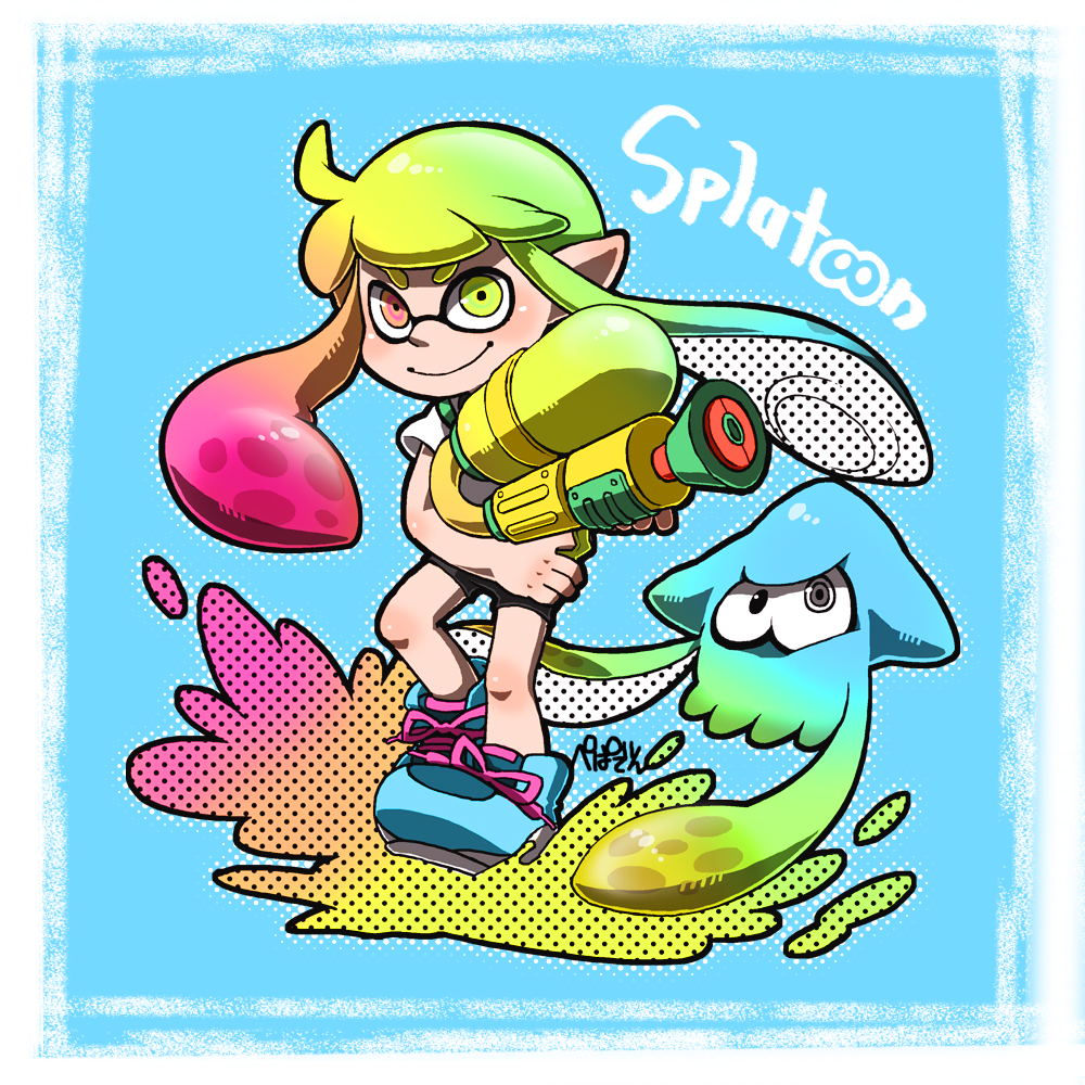 Safebooru - artist name copyright name ghost-pepper green eyes ...