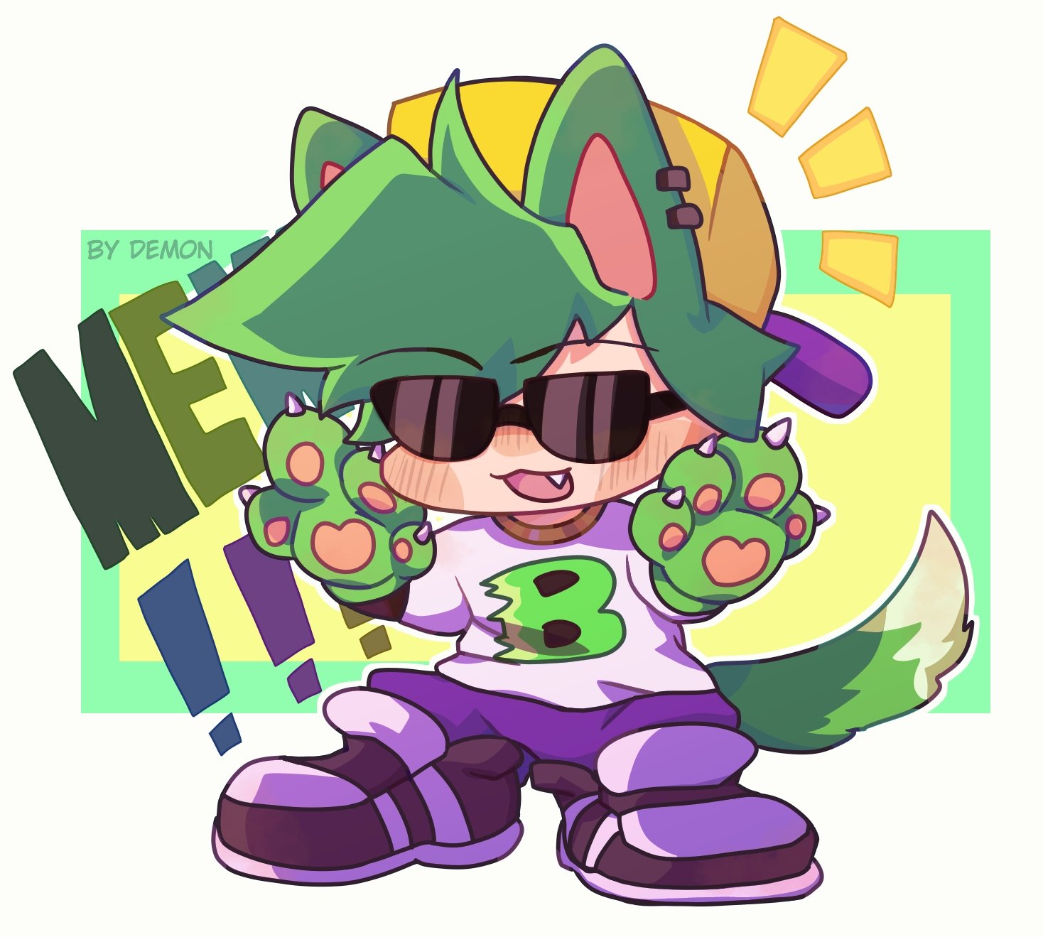 Safebooru - 1boy alternate universe animal ears boyfriend (friday night ...