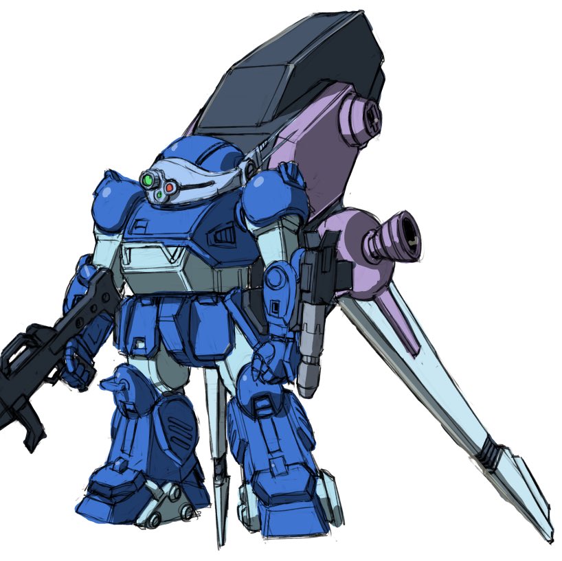 Safebooru - aoki ryuusei spt layzner arm cannon clenched hand gun ...