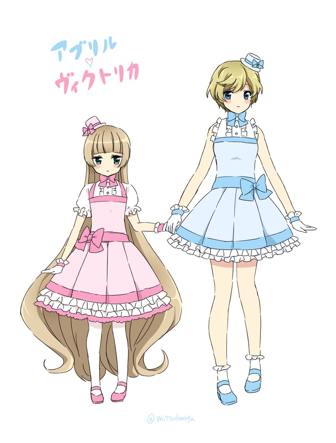 Safebooru - avril bradley blonde blue eyes dress gloves gosick green ...