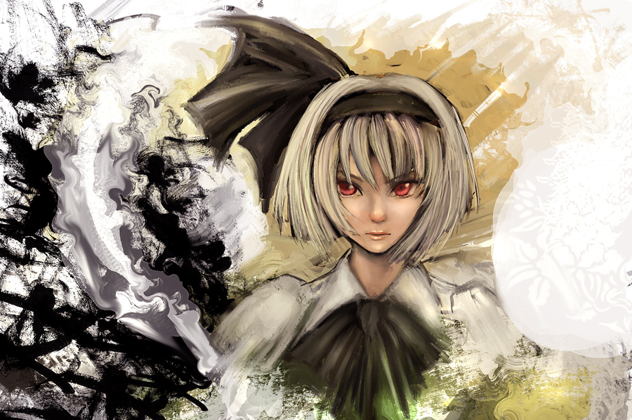 Safebooru - hitodama konpaku youmu konpaku youmu (ghost) red eyes solo ...