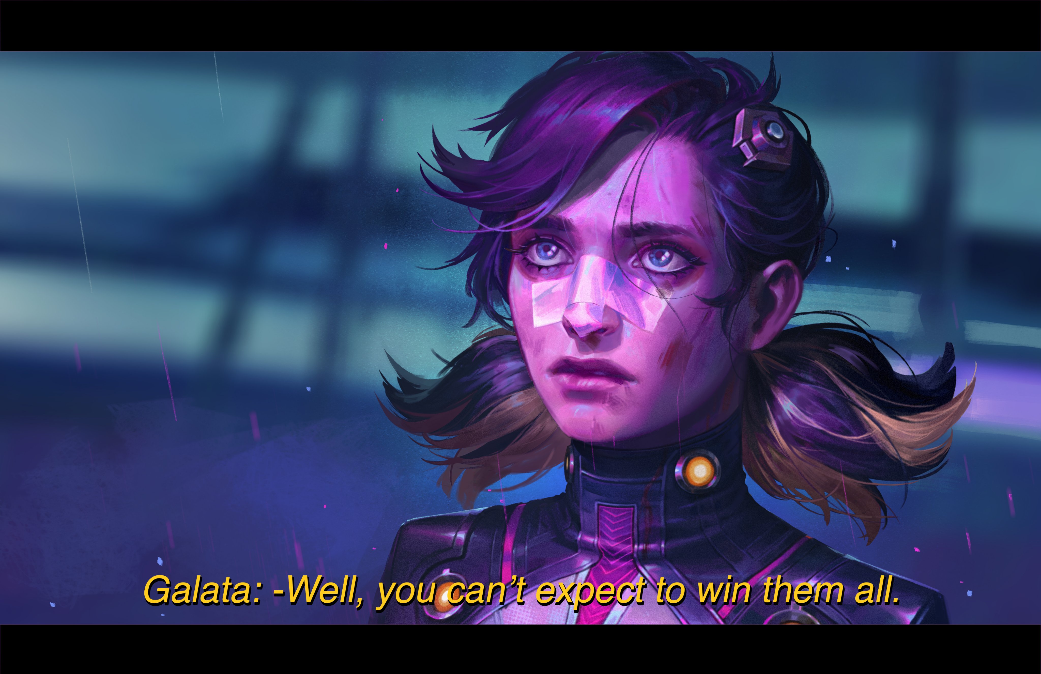 Safebooru - 1girl absurdres bandaid bandaid on face bandaid on nose black bodysuit black border ...