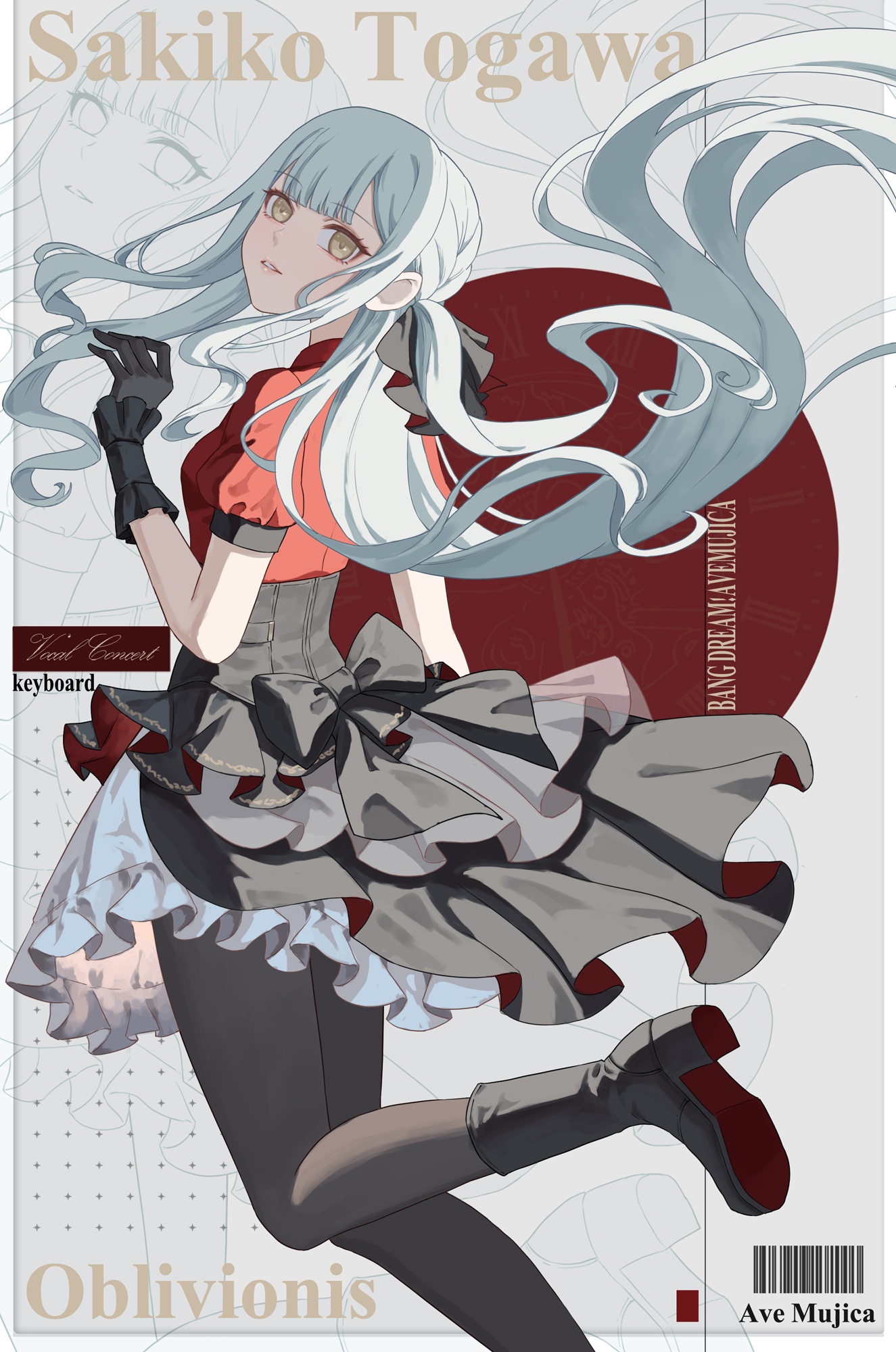 Safebooru - 1girl bang dream! bang dream! it's mygo!!!!! black corset black footwear black ...