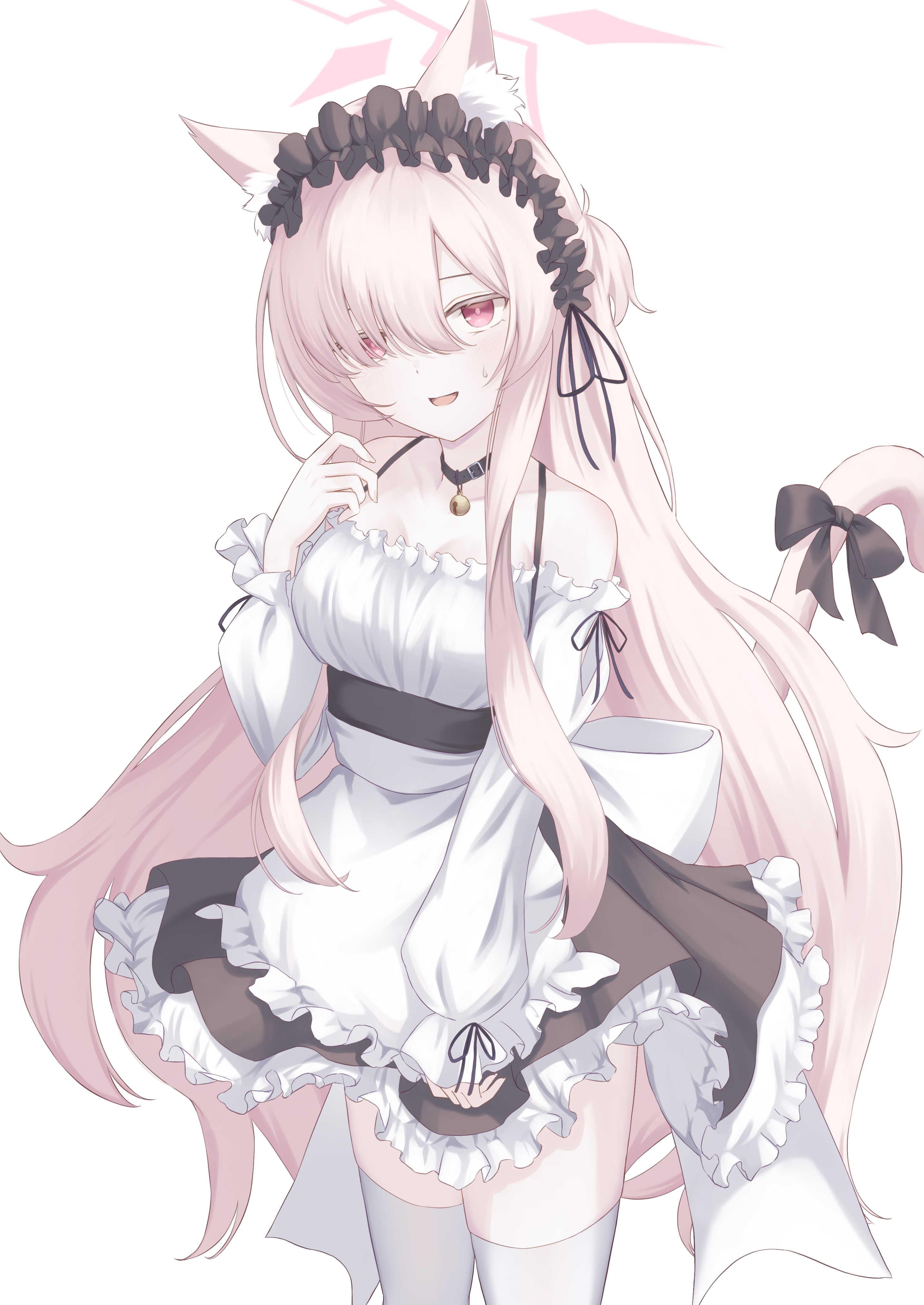 Safebooru - 1girl absurdres akira (blue archive) alternate costume animal ear fluff animal ears ...