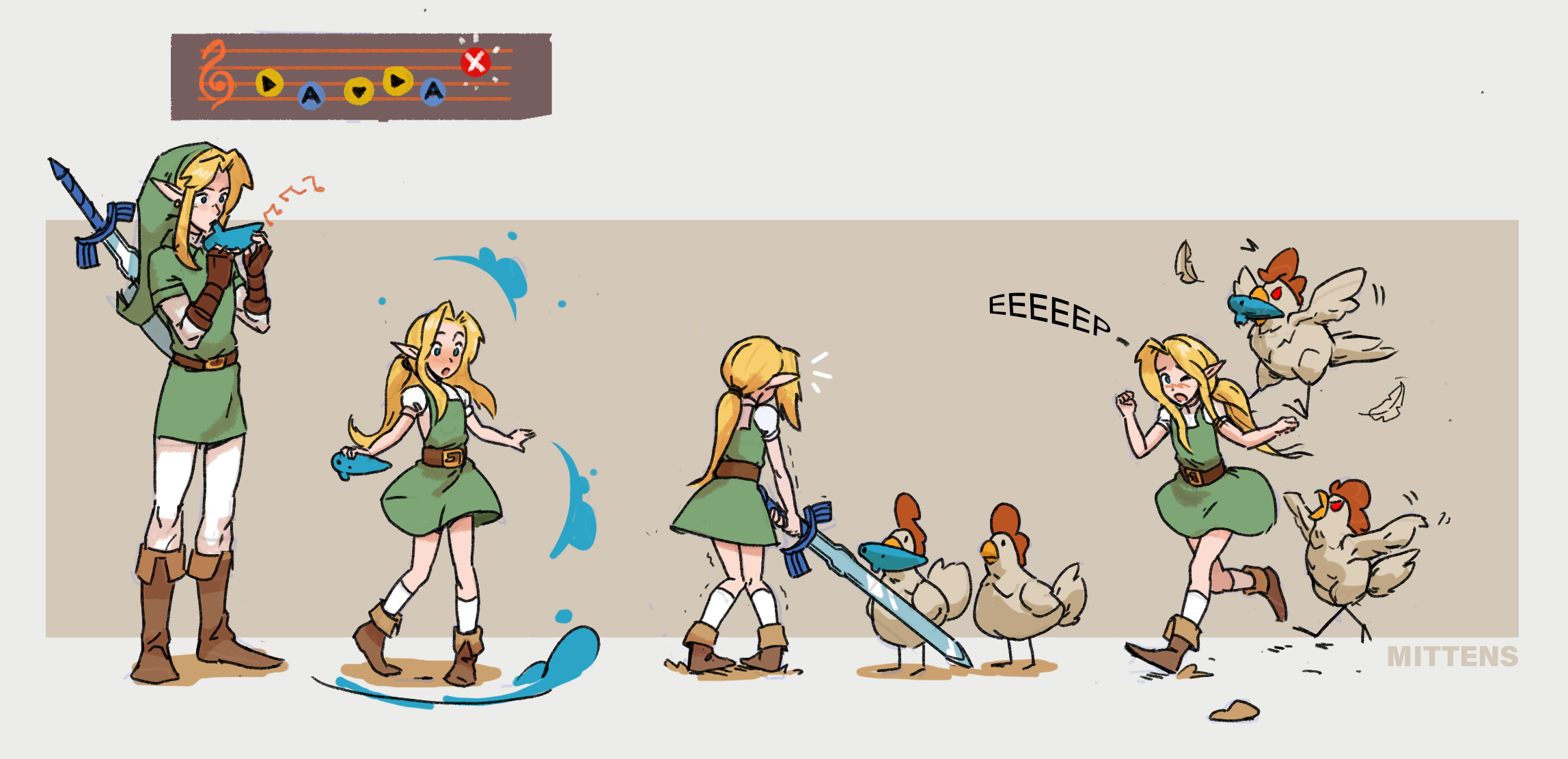 Safebooru - 1boy 1girl age regression aged down bird blonde hair blue ...