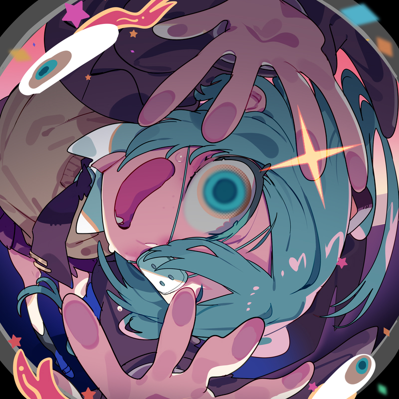 Safebooru - 1girl aqua eyes aqua hair black jacket black necktie black skirt blush brown sweater ...