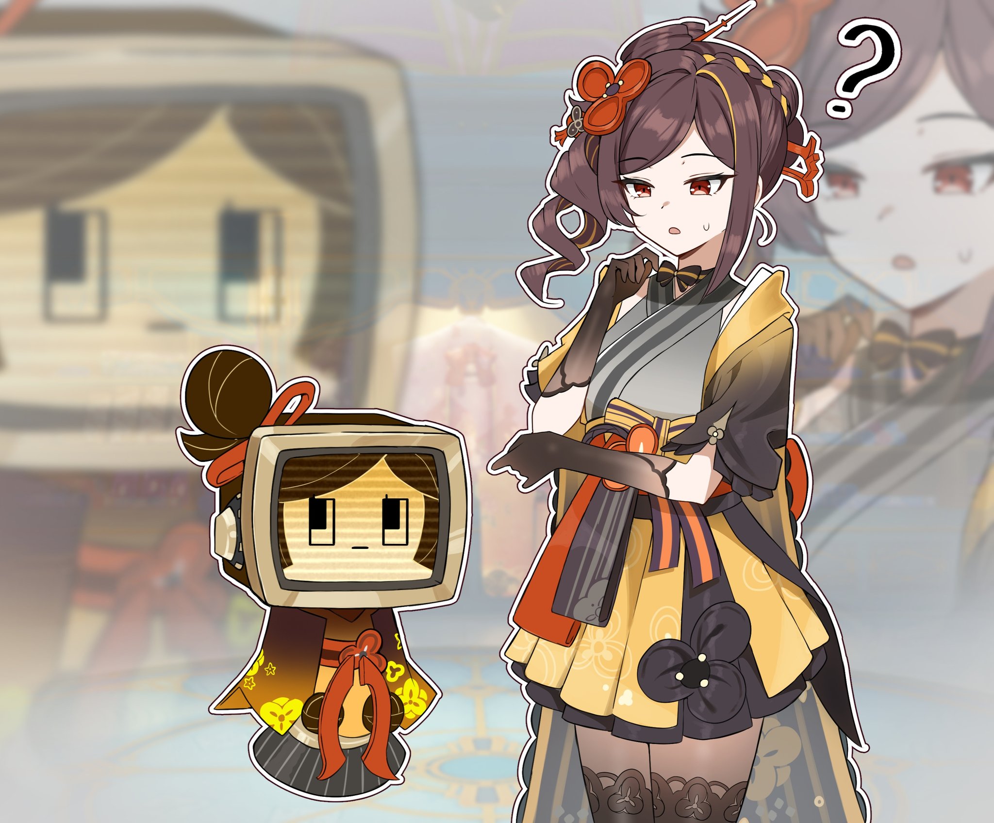 Safebooru - 1girl ? birgitta (genshin impact) birgitta (genshin impact ...