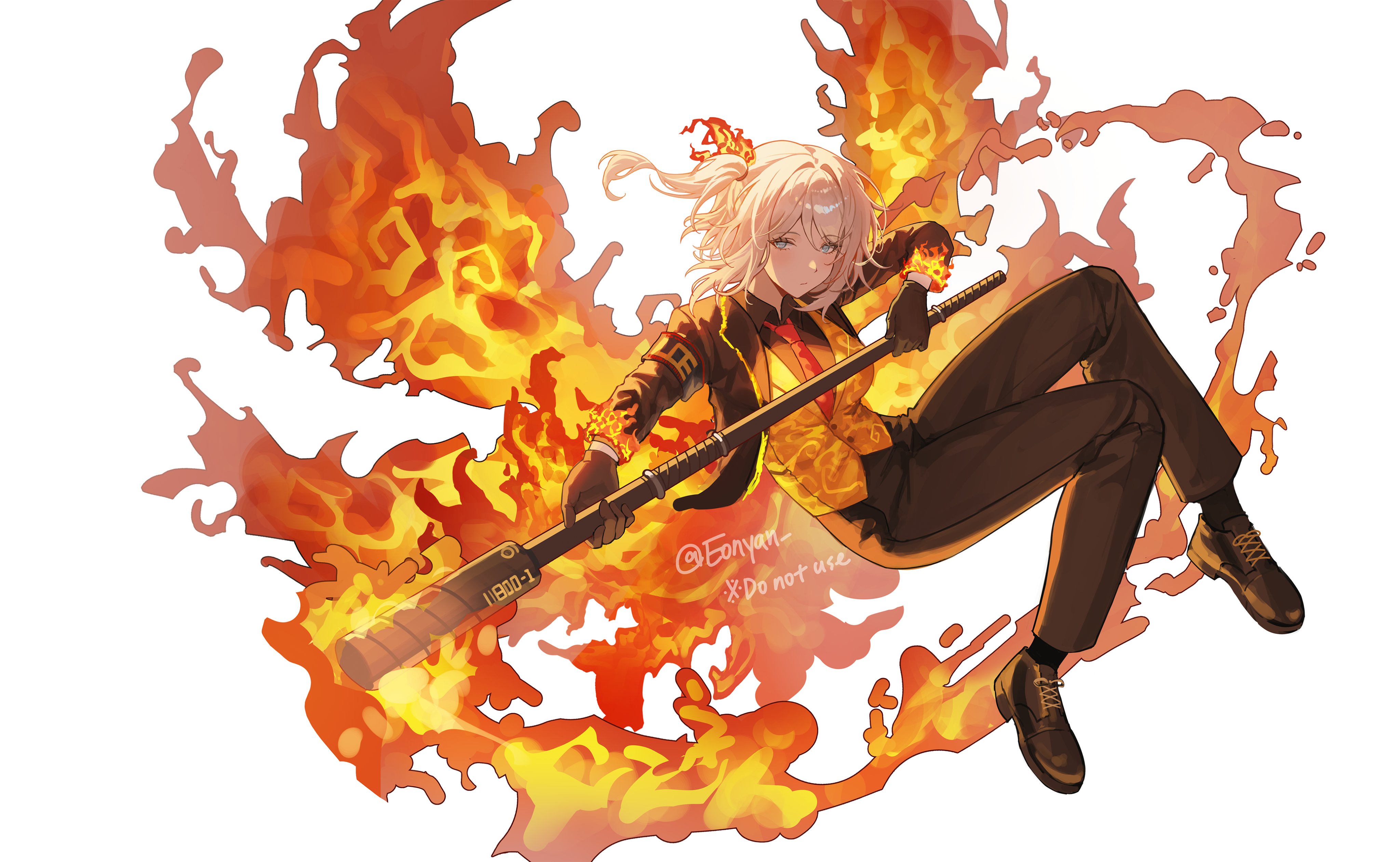 Safebooru - 1girl absurdres ardor blossom star (e.g.o) blue eyes brown ...