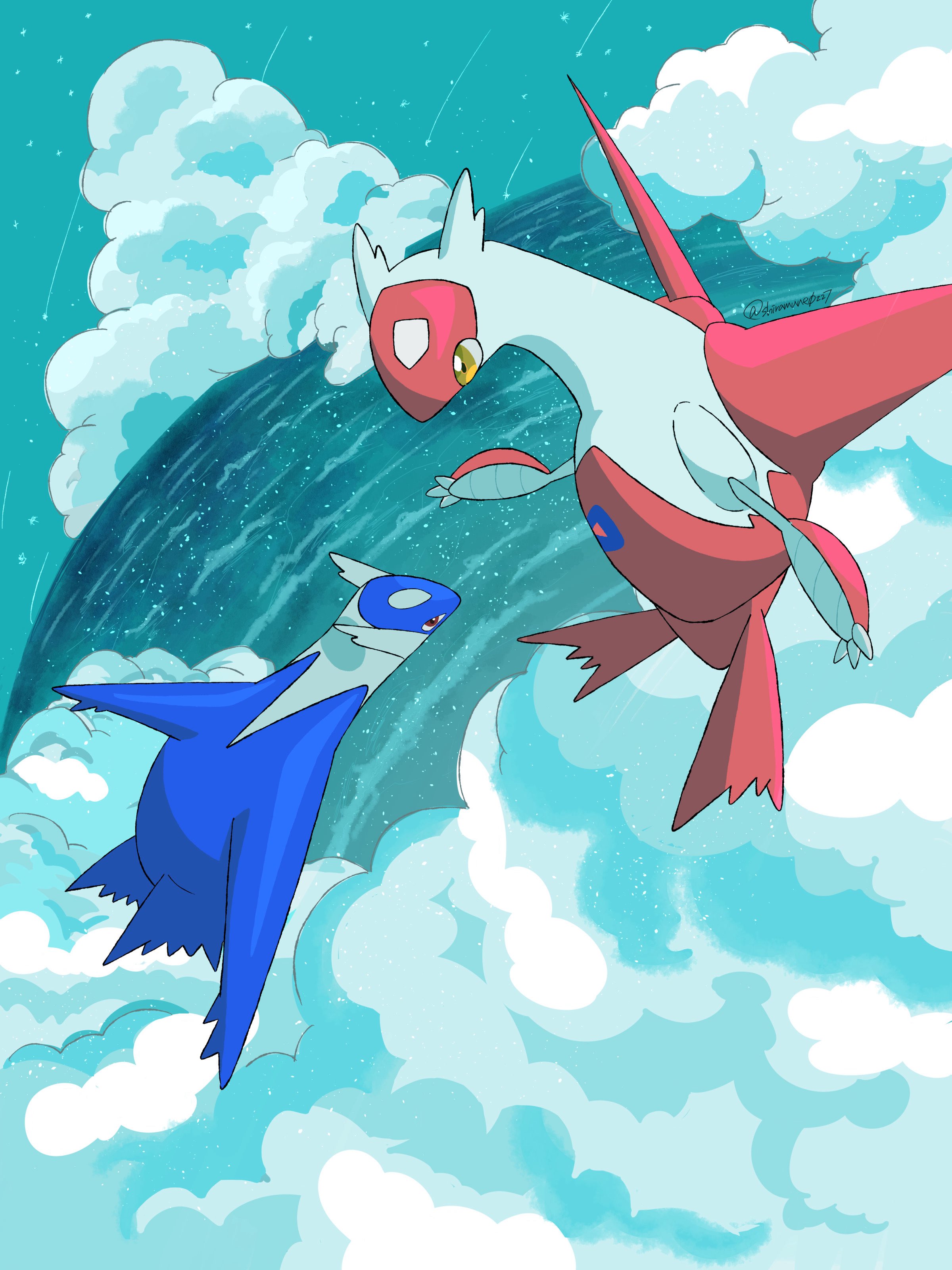 Safebooru - absurdres claws clouds dragon flying full body highres ...