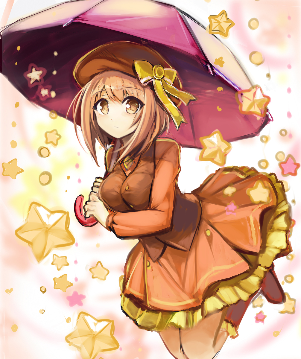 Safebooru - 1girl animification bow character request dress fuepo ...