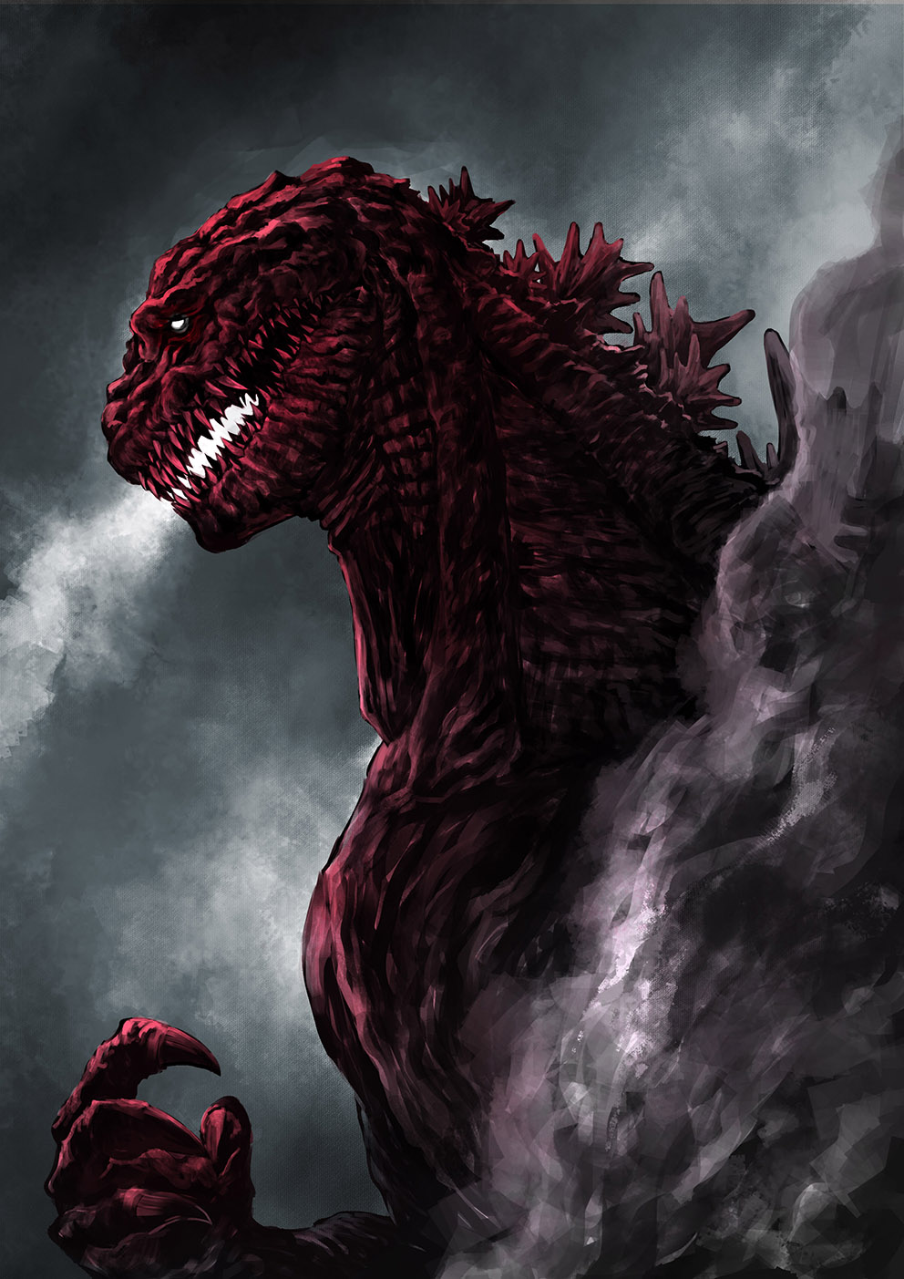 Safebooru - claws godzilla godzilla (series) highres kaijuu monster no ...