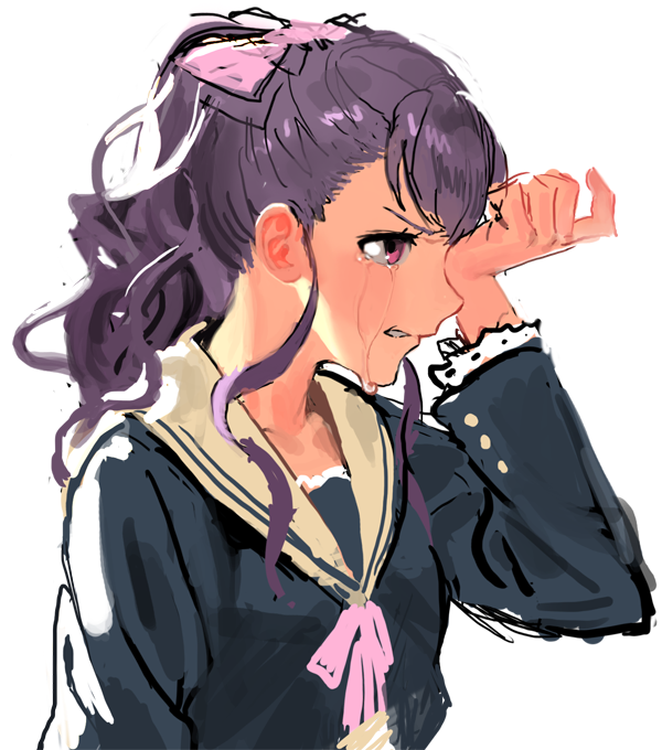 Safebooru - 1girl blush clenched teeth crying crying with eyes open ...