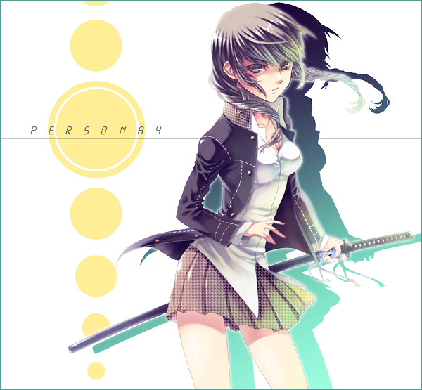 Safebooru - genderswap grey hair mayupon@genkouchuu narukami yuu ouno ...