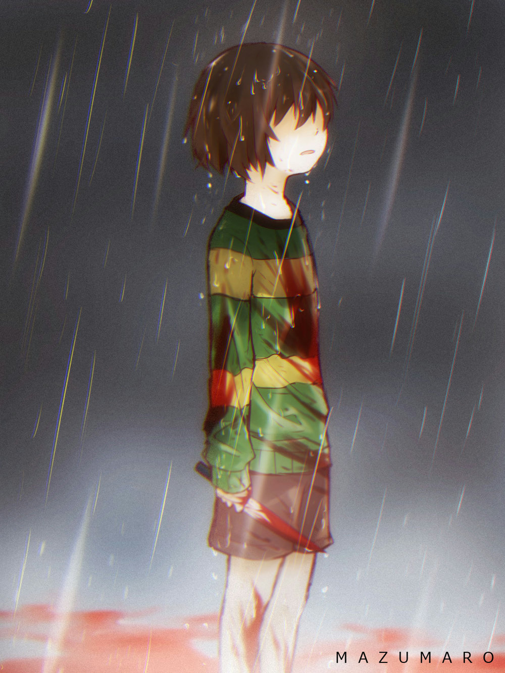 Safebooru - androgynous artist name blood bloody clothes bloody knife ...
