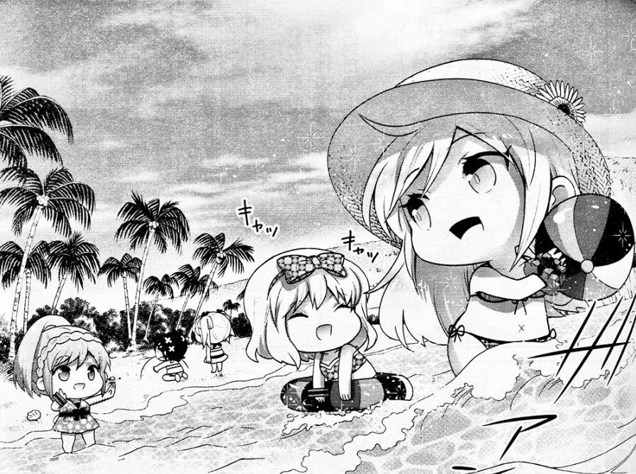 Safebooru - 4girls alisa ilinichina amiella barefoot beach beach ...