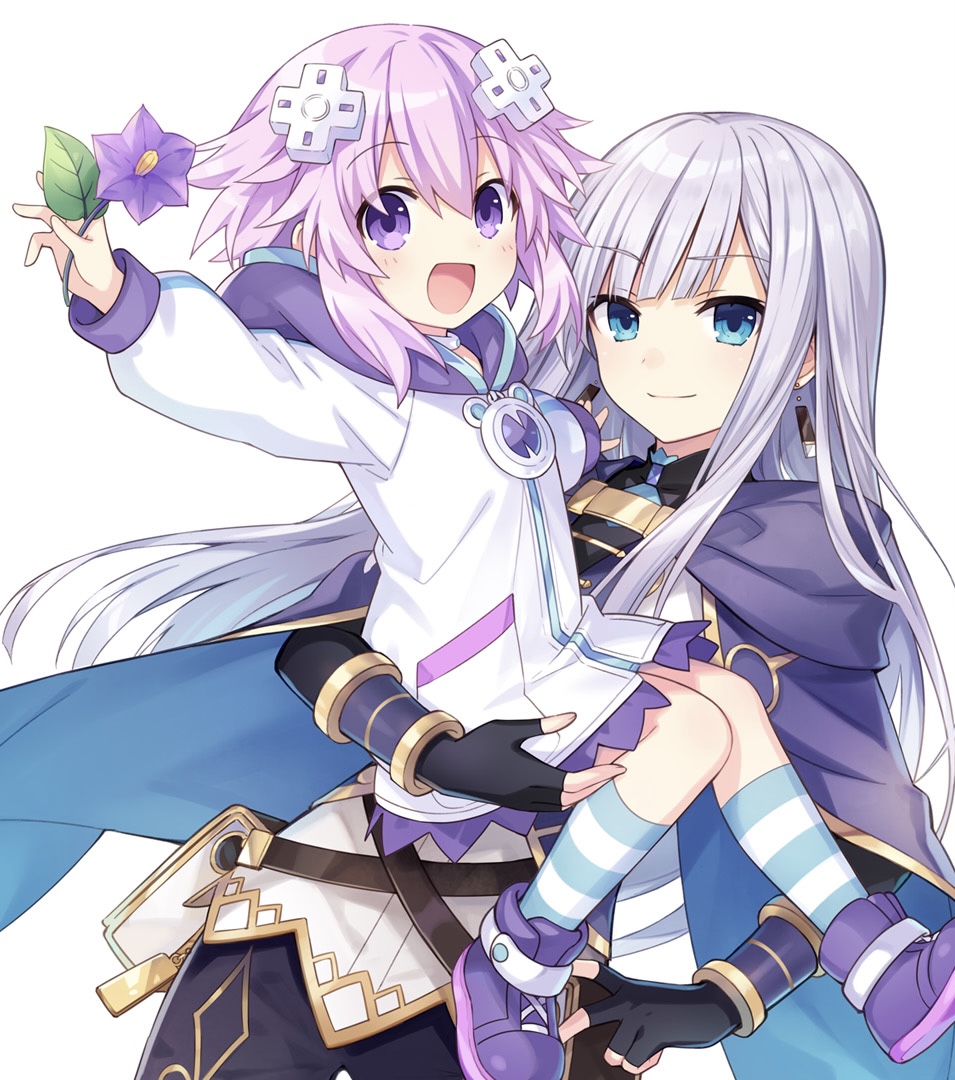 Safebooru - baby blue eyes chrom (neptune series) d-pad d-pad hair ...