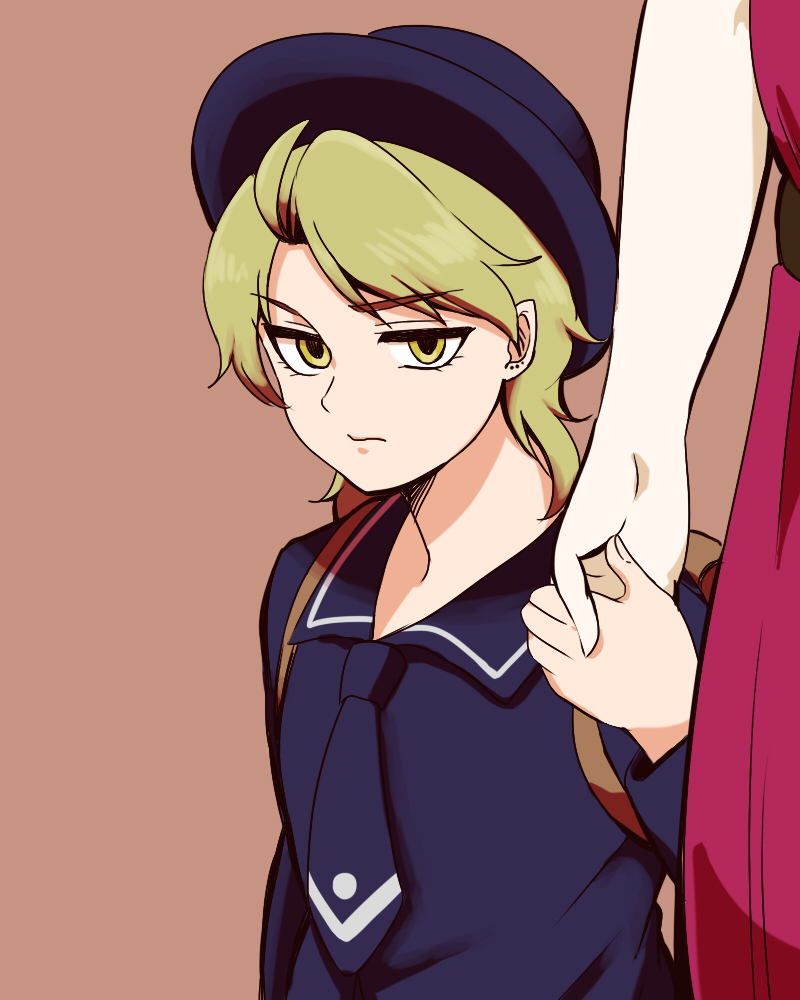 Safebooru - 1boy birthmark blonde hair dio brando hat holding hands ...