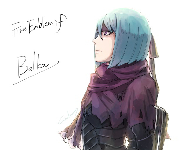 Safebooru - 1girl armor belka (fire emblem if) blue hair carlmary ...