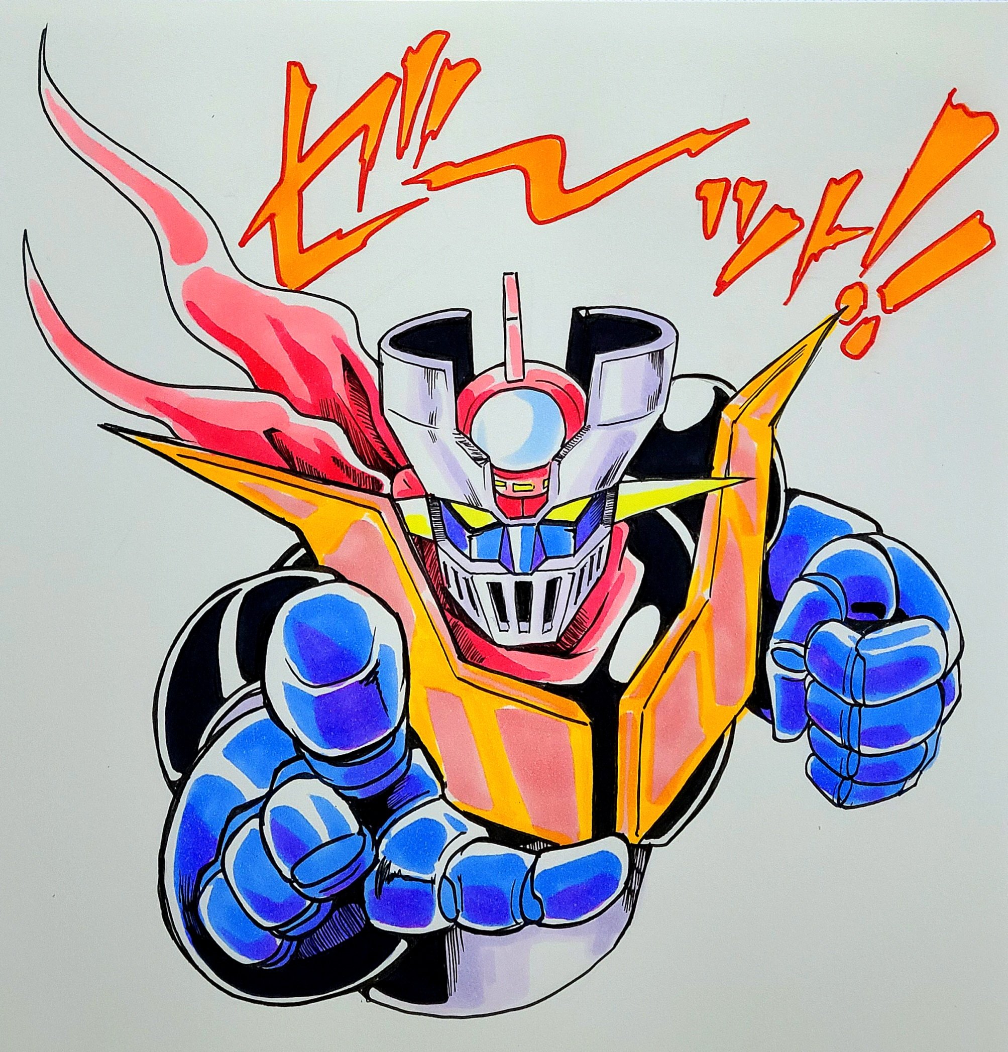 Safebooru - clenched hand grey background highres looking at viewer ...