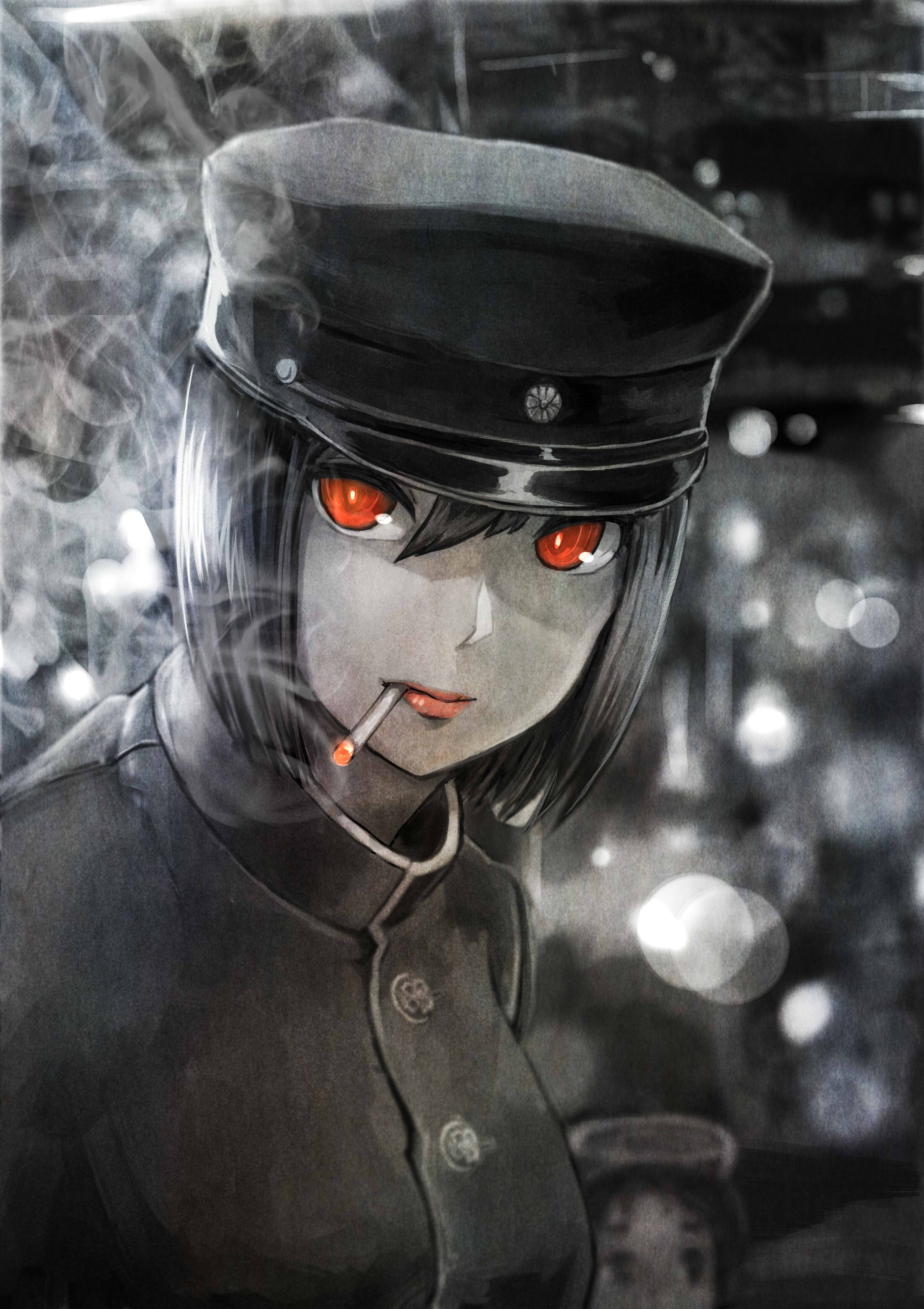 Safebooru - 2girls absurdres akitsu maru (kantai collection) black hat ...