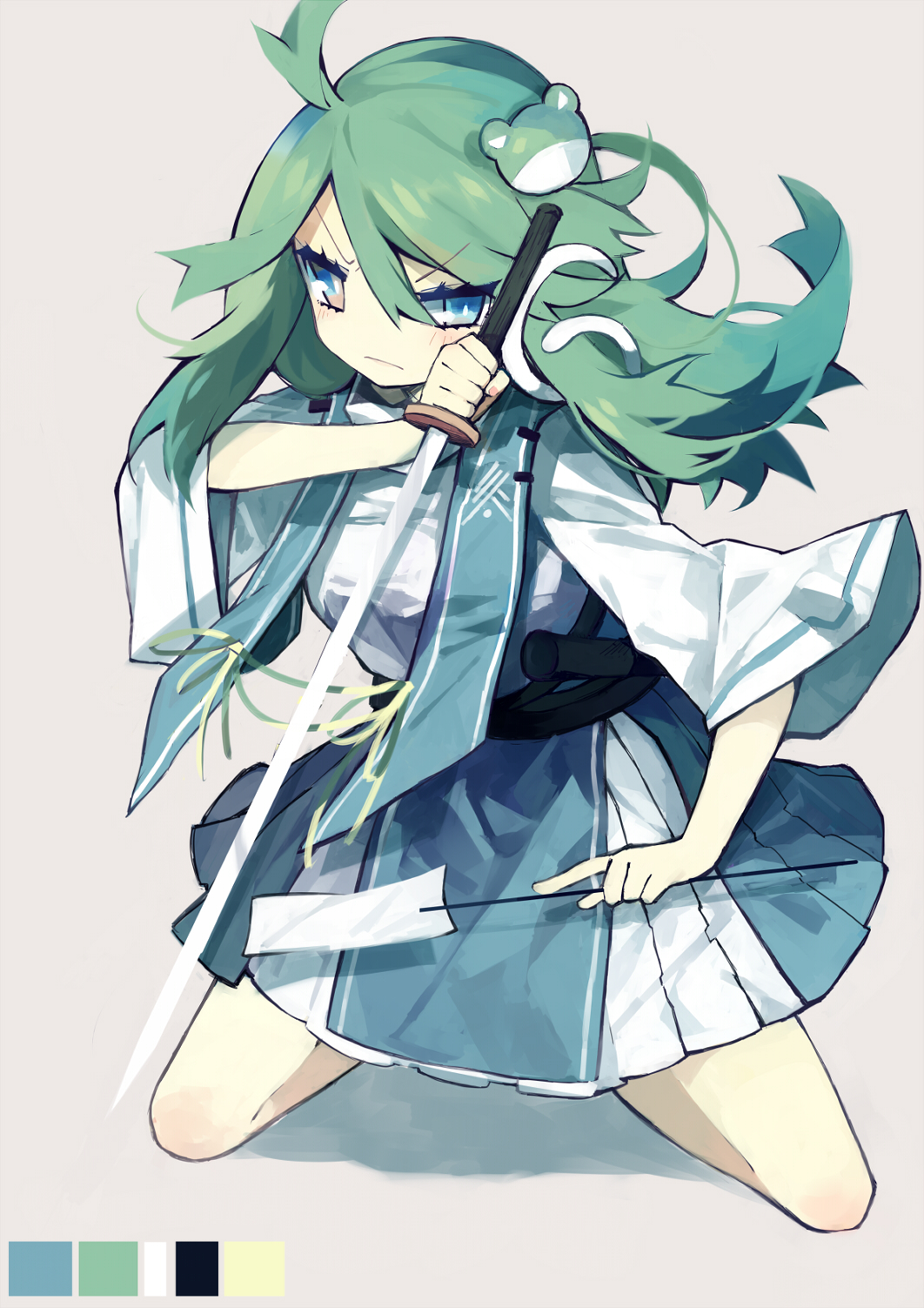 Safebooru - 1girl adapted costume alternate costume blue eyes blush ...