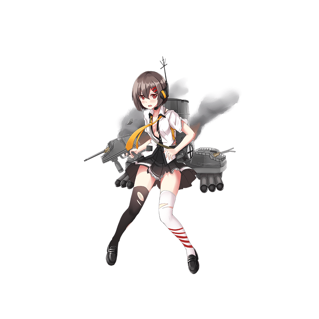 Safebooru - 1girl allenes ayanami (zhan jian shao nyu) black legwear ...