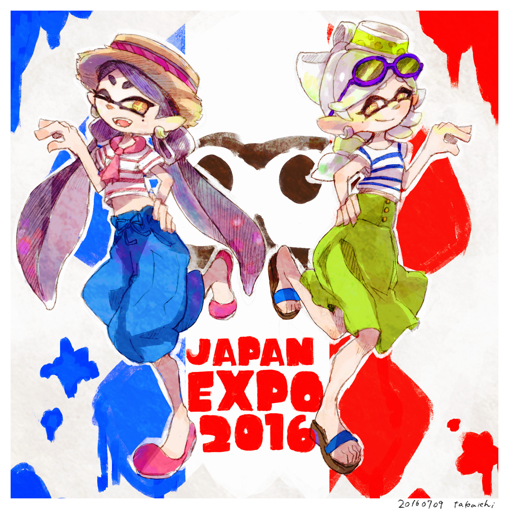 Safebooru - 2girls callie (splatoon) hat highres marie (splatoon ...