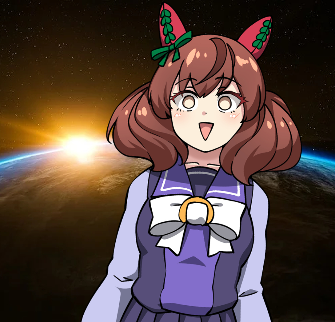 Safebooru - 1girl animal ears earth (planet) head on table horse ears ...