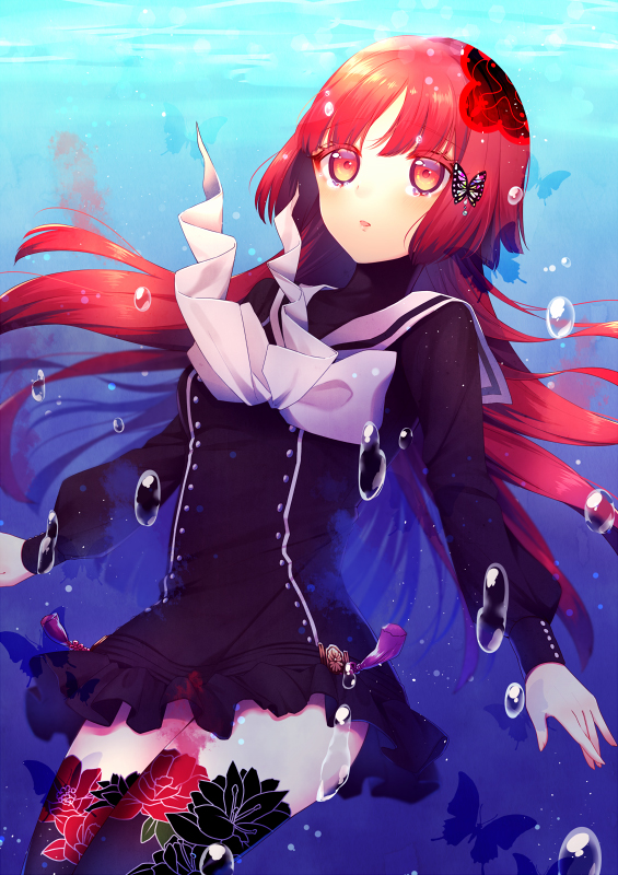 Safebooru - kokuchou no psychedelica long hair minato ai moyui (myi 005 ...