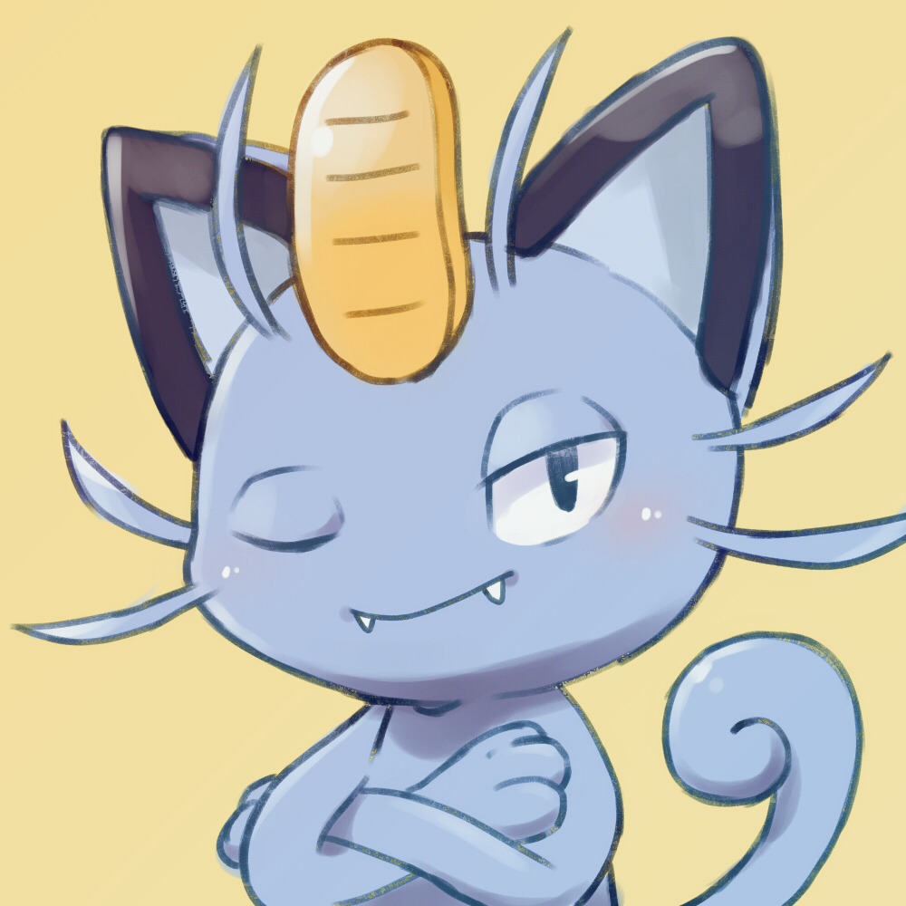Safebooru - alolan meowth animal ears cat ears cat tail coin meowth no ...