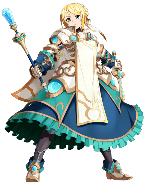 Safebooru - 1girl armor armored dress awakening (sennen sensou aigis) blonde hair blush boots ...