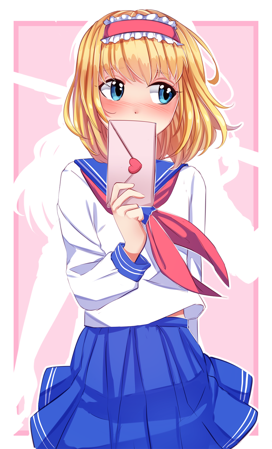 Safebooru - 1girl alice margatroid alternate costume blonde hair blue eyes blue skirt blush ...