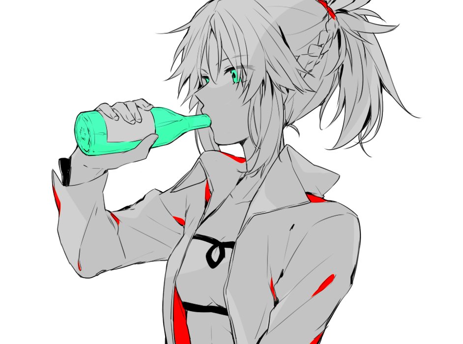 Safebooru - 1girl armor citron 82 fate/apocrypha fate (series) green ...