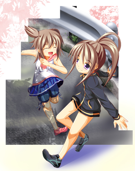 Safebooru 2girls Bare Legs Bottomless Female Long Sleeves Multiple 5394