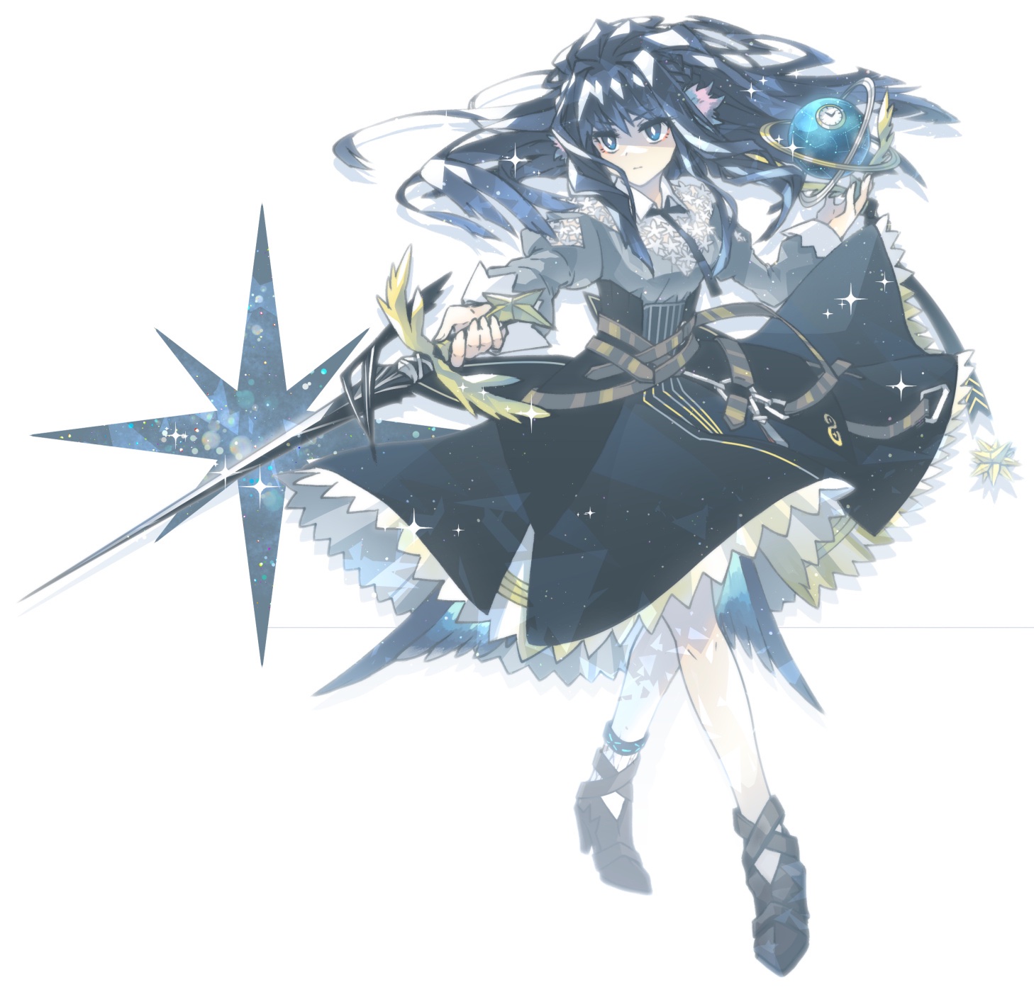 Safebooru - 1girl arknights astesia (arknights) bangs blue eyes blue ...