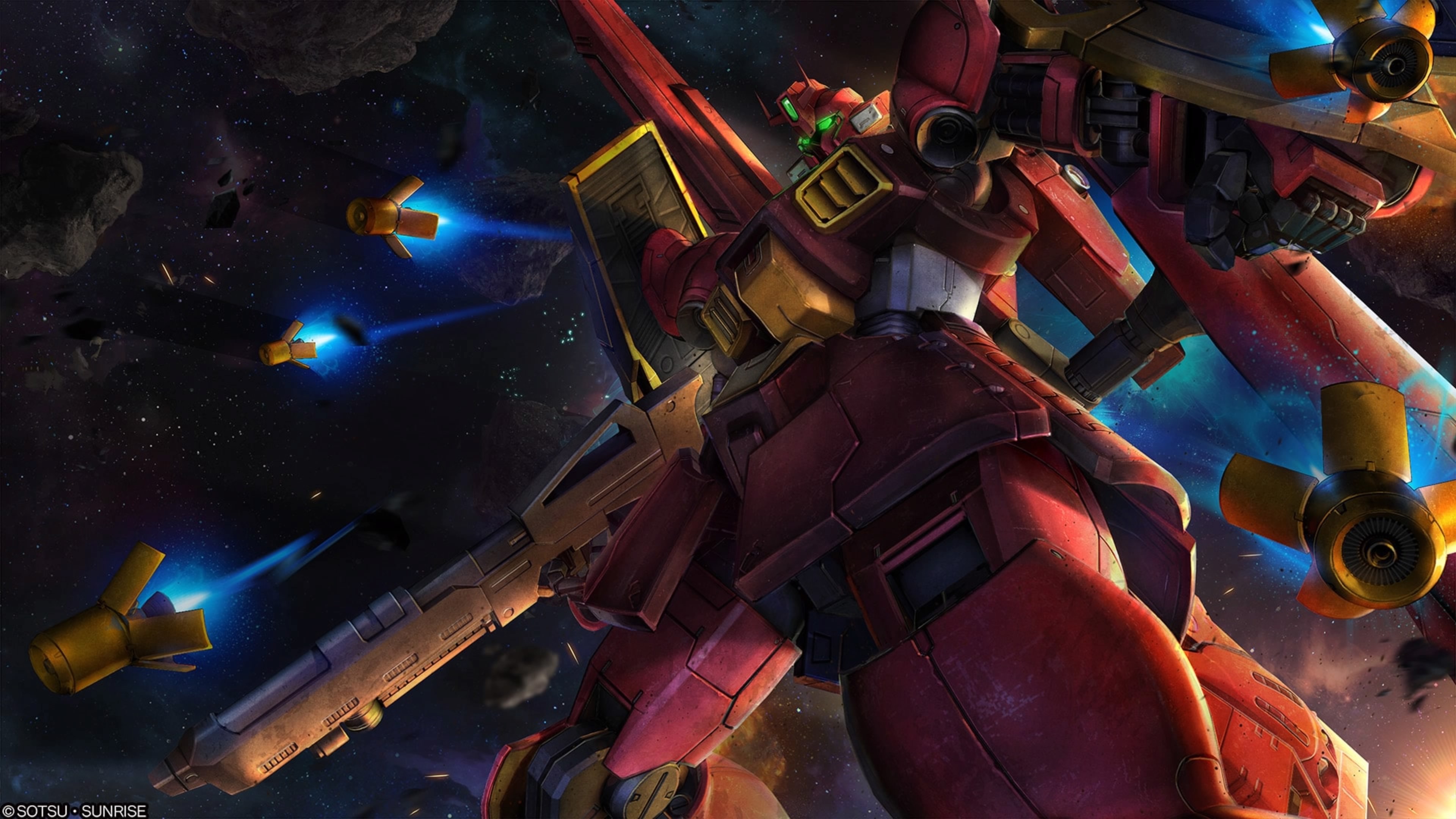 Safebooru - absurdres artist request beam cannon beam rifle copyright ...