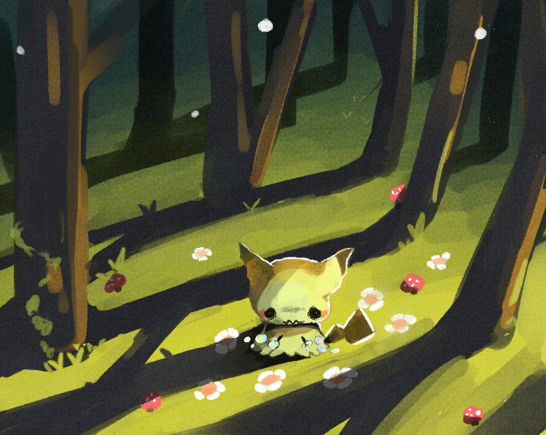 Safebooru - 10s costume crying crying with eyes open flower forest ...