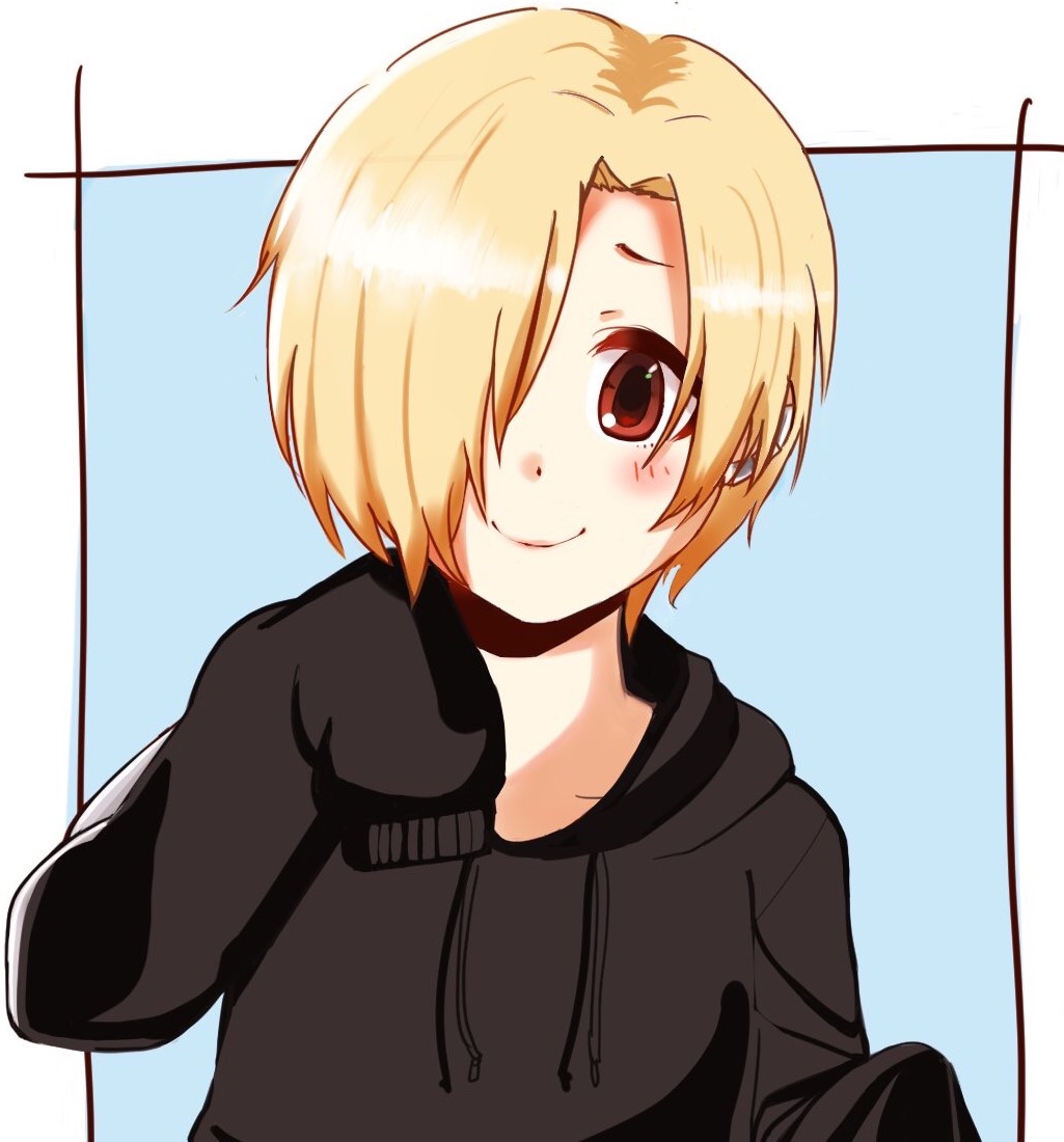 Safebooru - 1girl artist request blonde hair blush brown eyes earrings ...