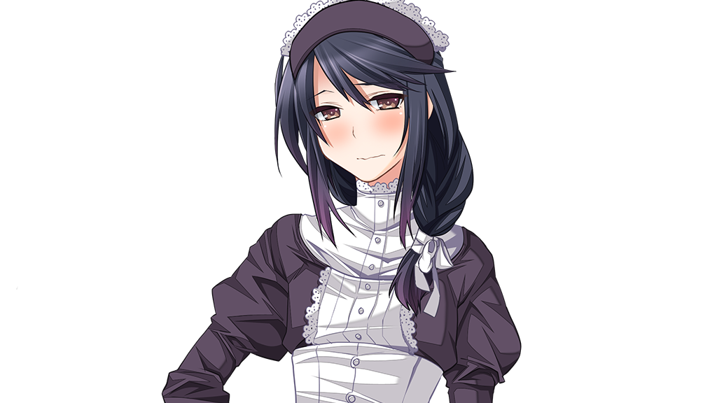 Safebooru - game cg makuro naruse iori otokonoko club otomaid @ cafe tagme | 1925229