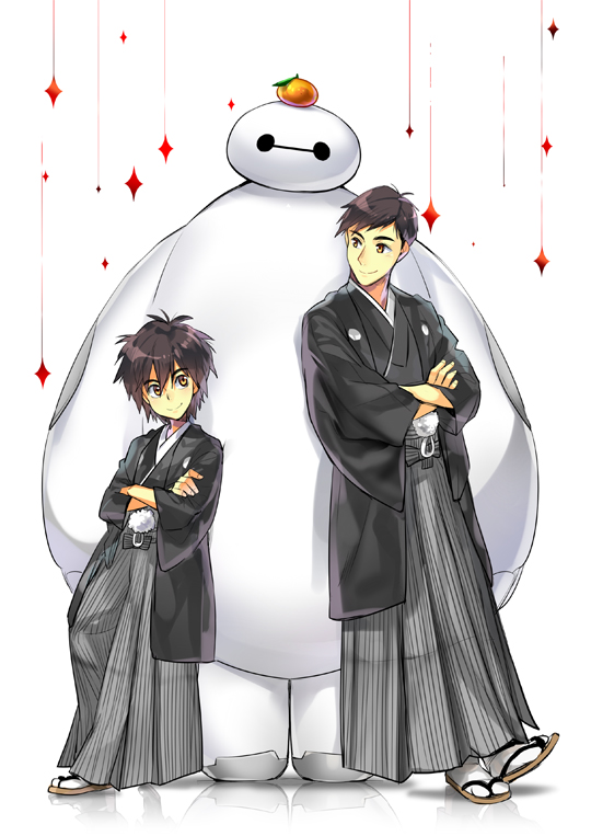 Safebooru - 2boys baymax big hero 6 brothers disney hiro hamada hiyaa ...