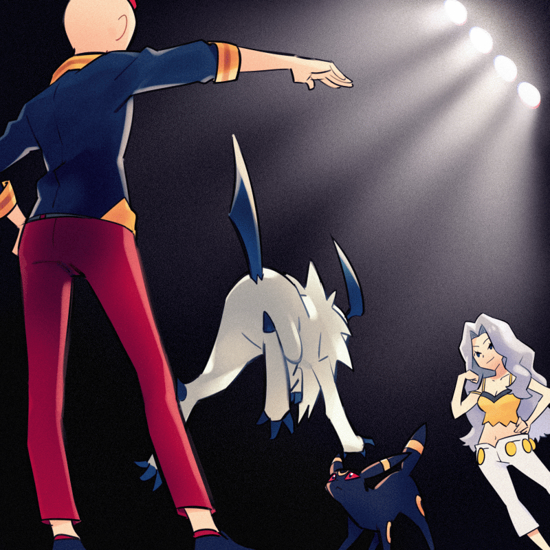 Safebooru - 00s 10s absol elite four kagetsu (pokemon) karin (pokemon ...