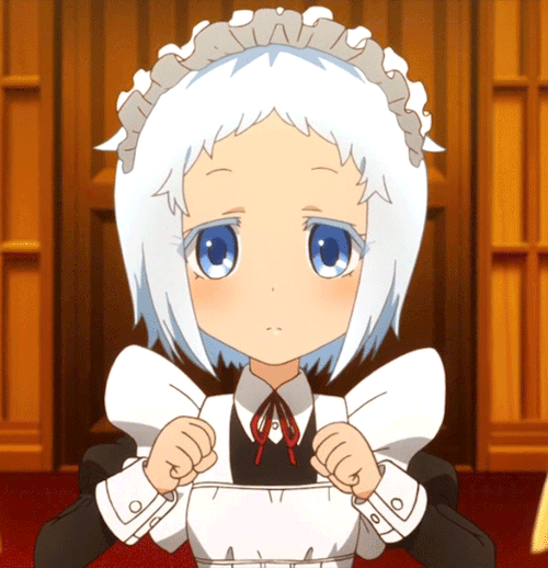 Safebooru - 1girl alternate costume animated animated gif aqua hair ...