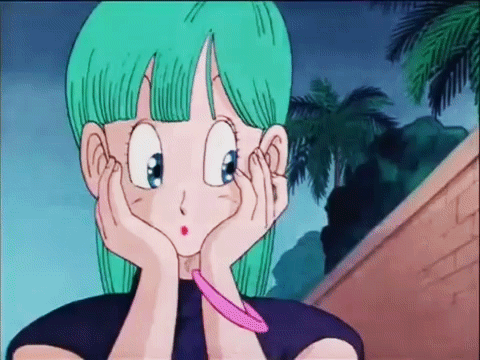 Safebooru - 80s animated animated gif blue hair bulma dragon ball ...
