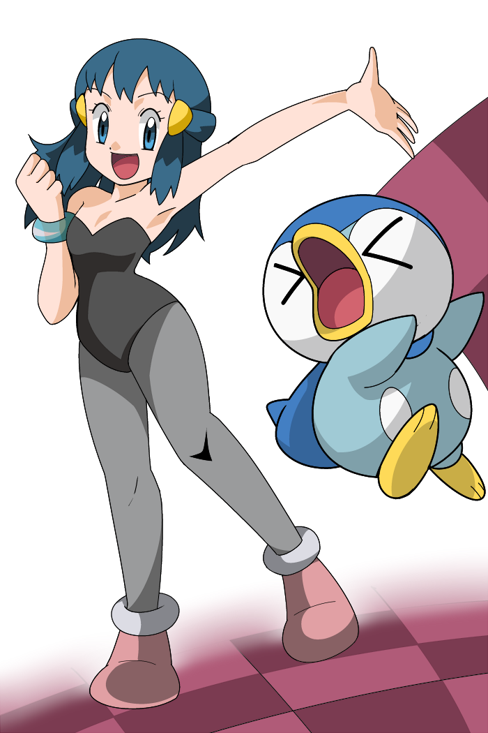 Safebooru - 1girl bare shoulders blue eyes blue hair bunnysuit checkered hainchu hikari (pokemon ...