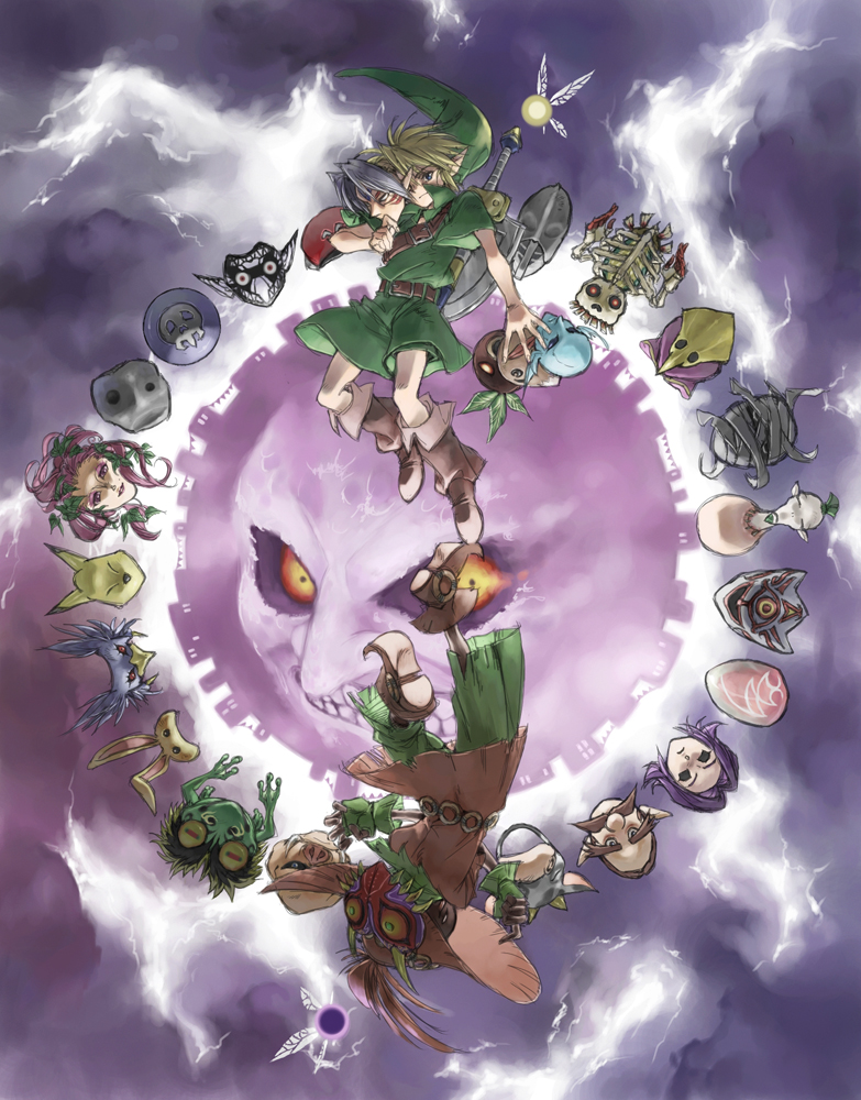 Safebooru - antique (artist) blonde hair boots hat link majora (entity ...