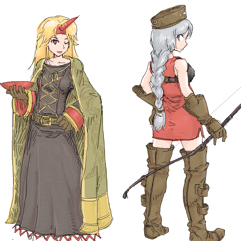Safebooru - archer (fft) archer (fft) (cosplay) blonde hair blue eyes ...