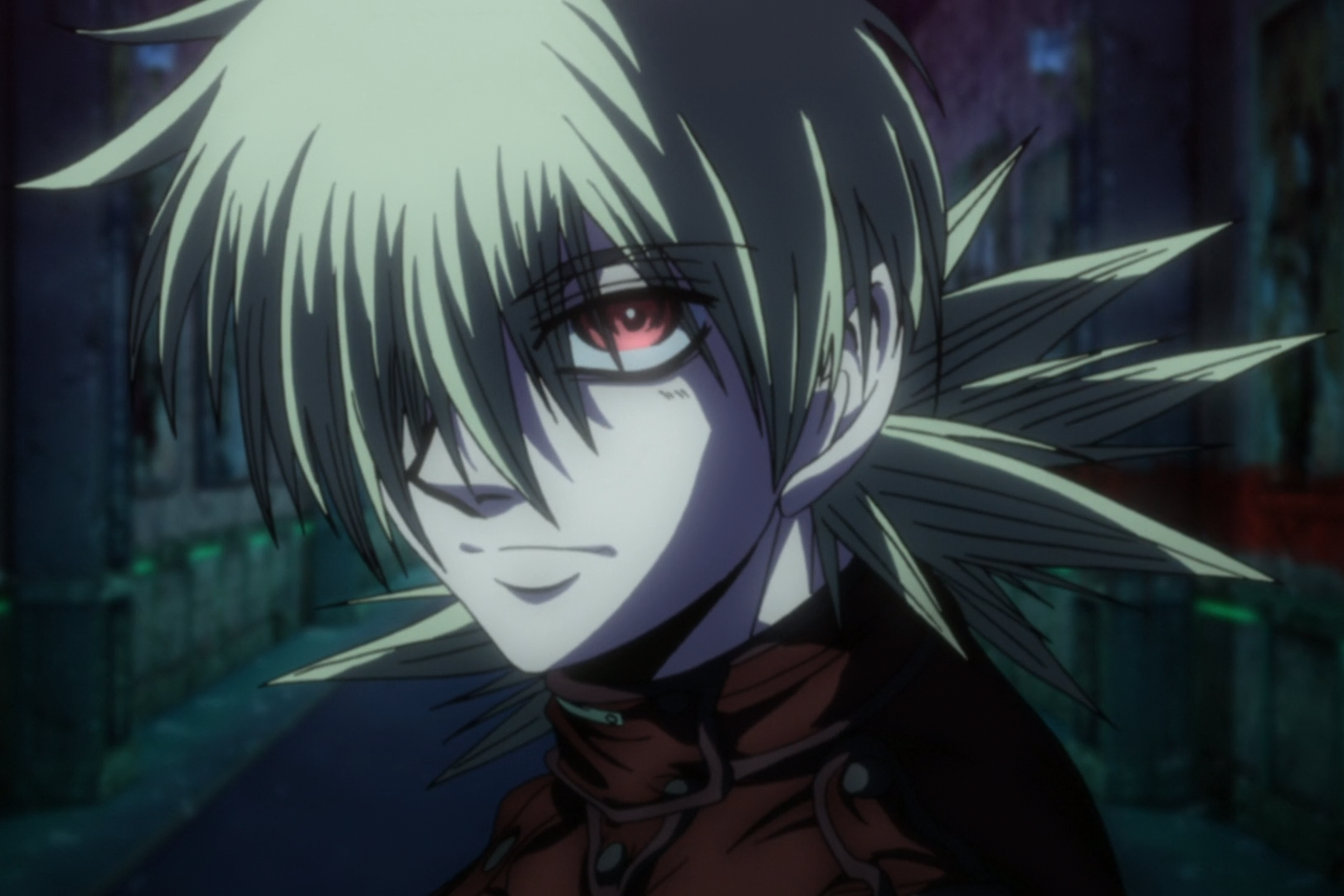 Safebooru - 1girl blonde hair hair over one eye hellsing highres ...