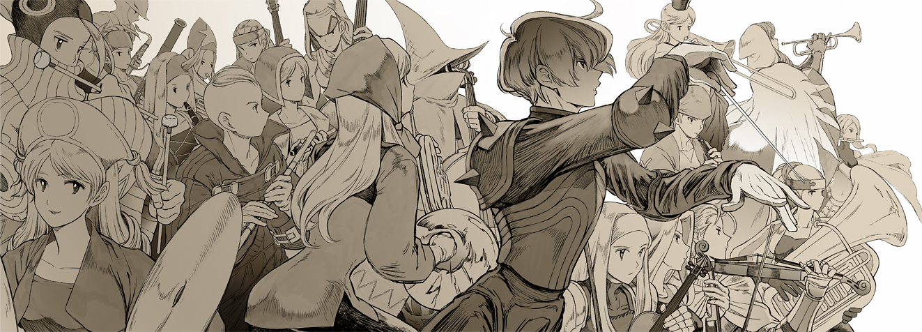 Safebooru - arithmetician (fft) armor baton (instrument) black mage ...