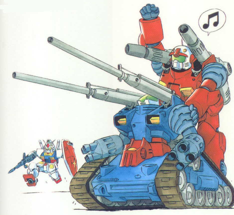 Safebooru - gun guncannon gundam guntank mecha mobile suit gundam ...