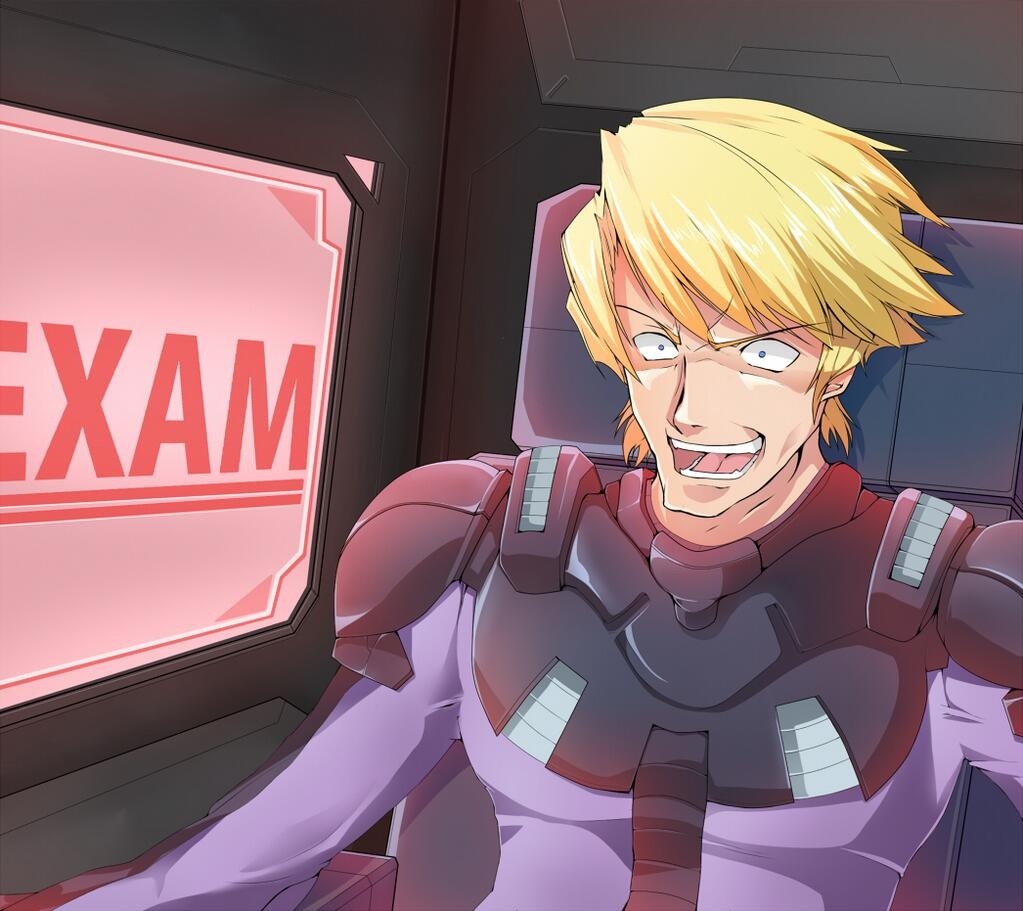 Safebooru - 1boy blonde hair cockpit crazy gekishinn gundam gundam side ...